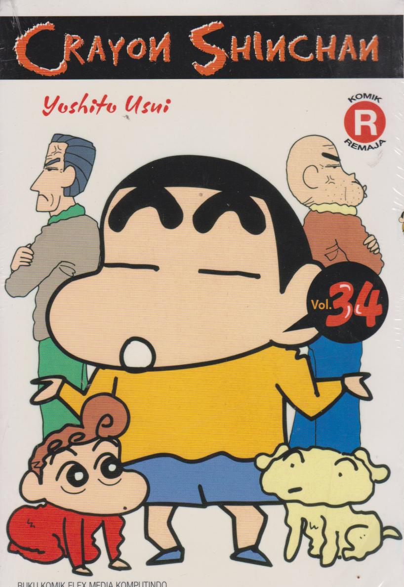 Buku CRAYON SHINCHAN 34 - YOSHITO USUI | Mizanstore