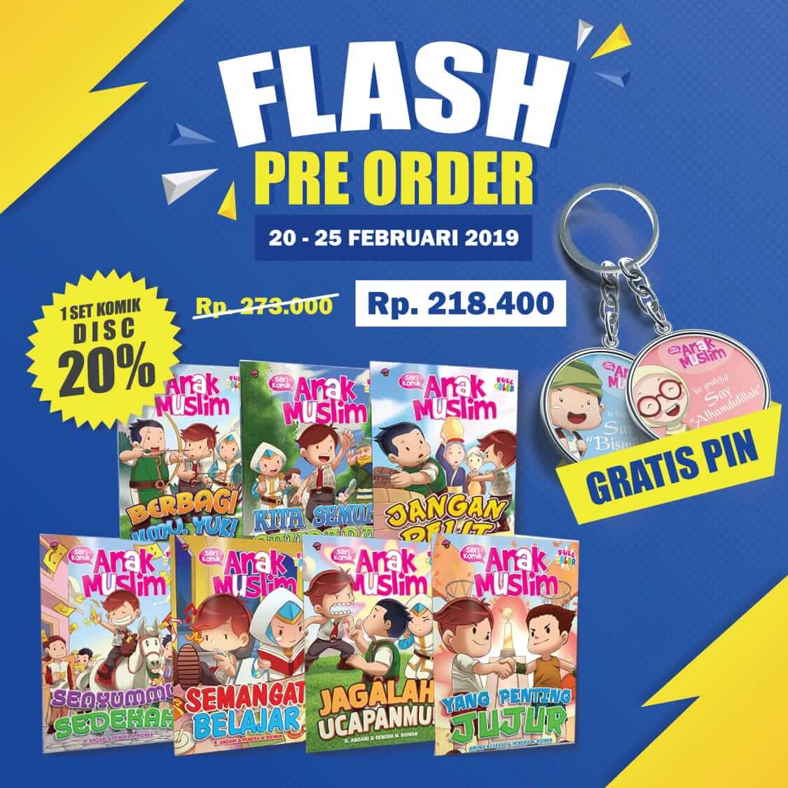 Buku KOMIK ANAK MUSLIM… - Idris Sadri | Mizanstore