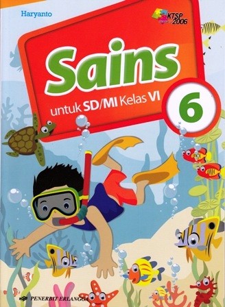 Buku SAINS SD JL.6/KTSP/REVISI - Haryanto Drs | Mizanstore