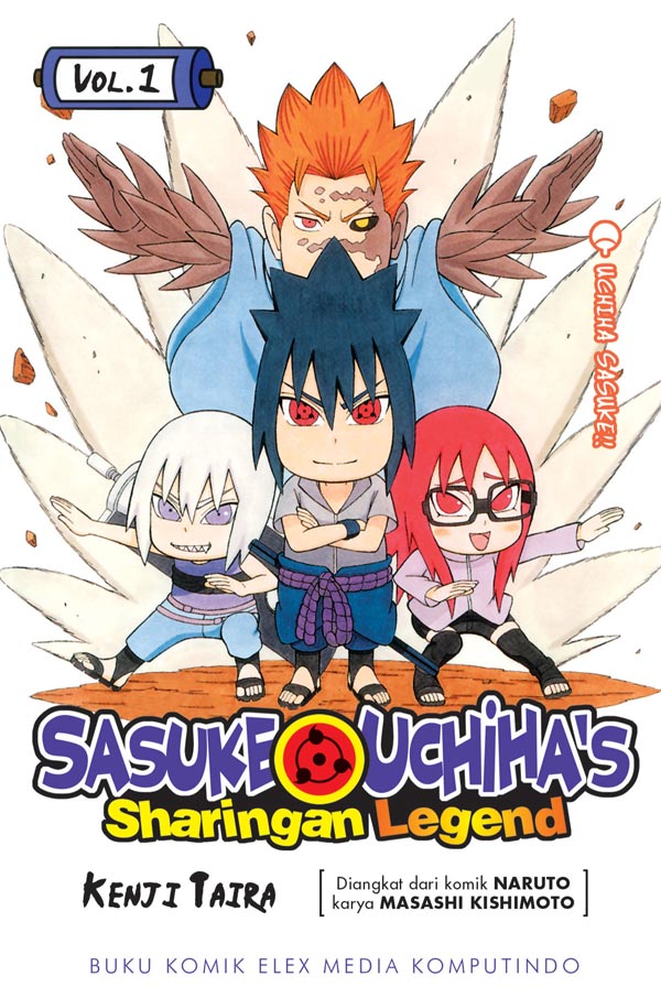 Buku SASUKE UCIHA NO… - KENJI TAIRA | Mizanstore